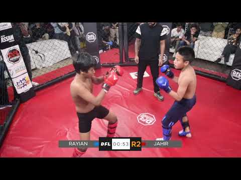 RAYIAN (Revolution) vs Jahir (DOJANG)-Award-Winning Full MMA Fight | Kid’s Bout | DFL TRYOUT 1.0