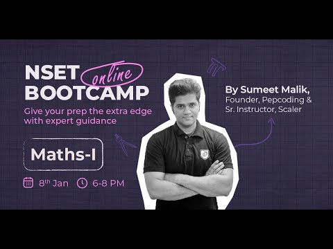Scaler School of Technology NSET Preparation Guide- Math 1 | Admissions ...