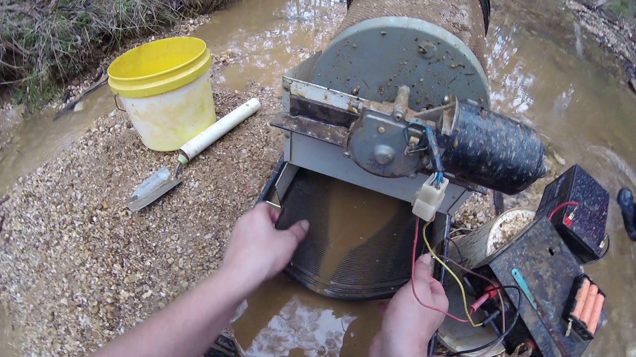 Recirculating Sluice at Slaty Creek Creswick - YouTube