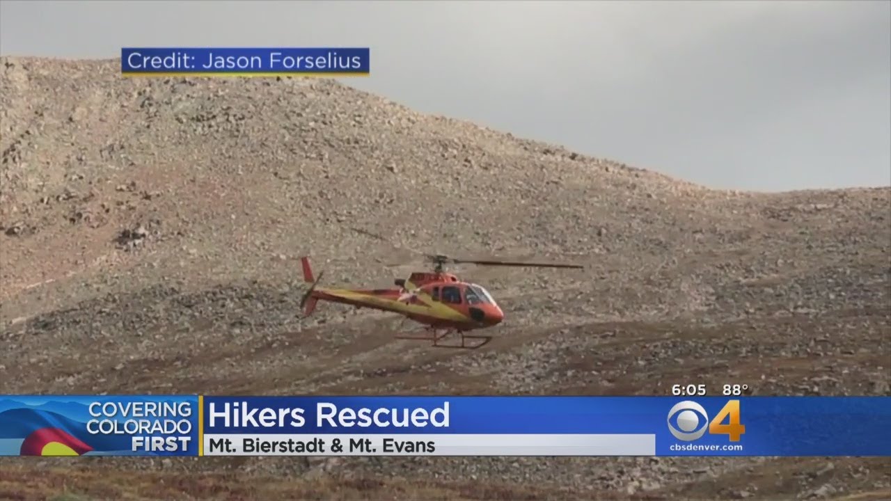 Rescue Crews Make High-Altitude Rescues From 14ers - YouTube