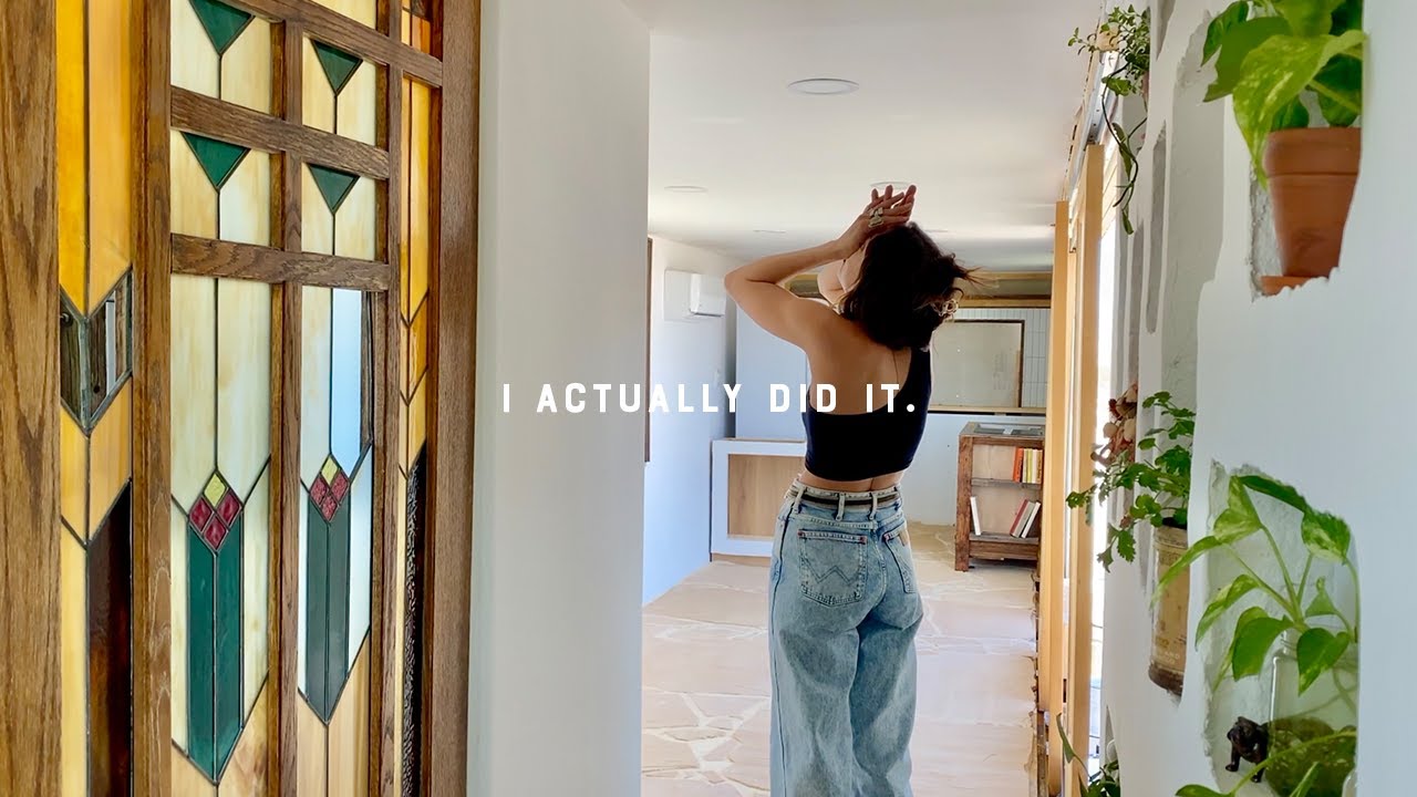 My First Tiny Home Renovation Is Finally Done - YouTube