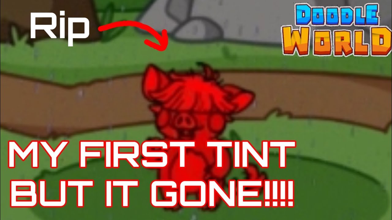 MY FIRST EVER TINT DOODLE , RED TINT WIGLET FINDS!!! | ROBLOX DOODLE ...