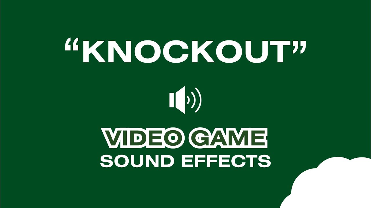 "KNOCKOUT" (Deep Voice) - Sound Effect - YouTube