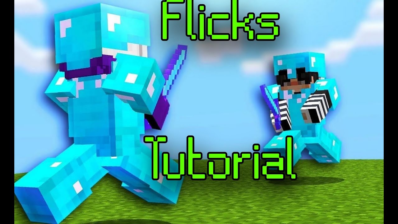 how to flick like a PRO | Minecraft Bedrock - YouTube