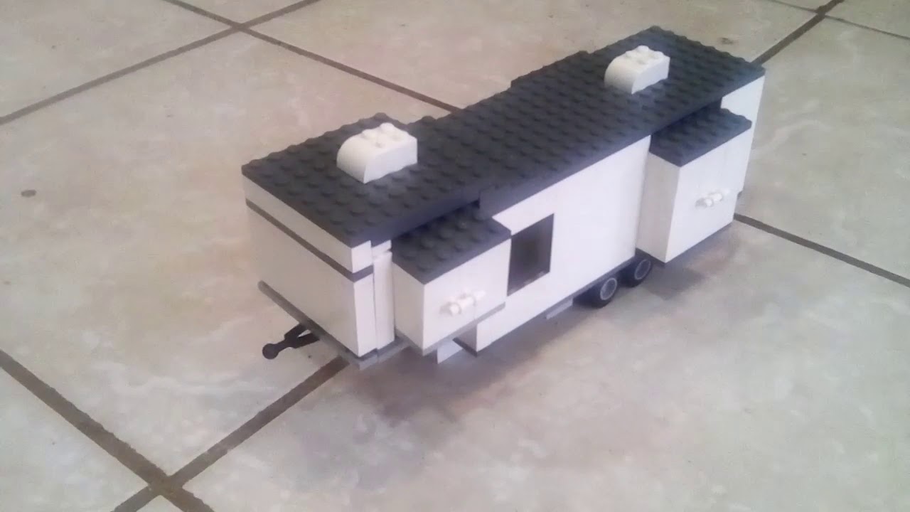 fifth wheel lego camper😁😁 - YouTube