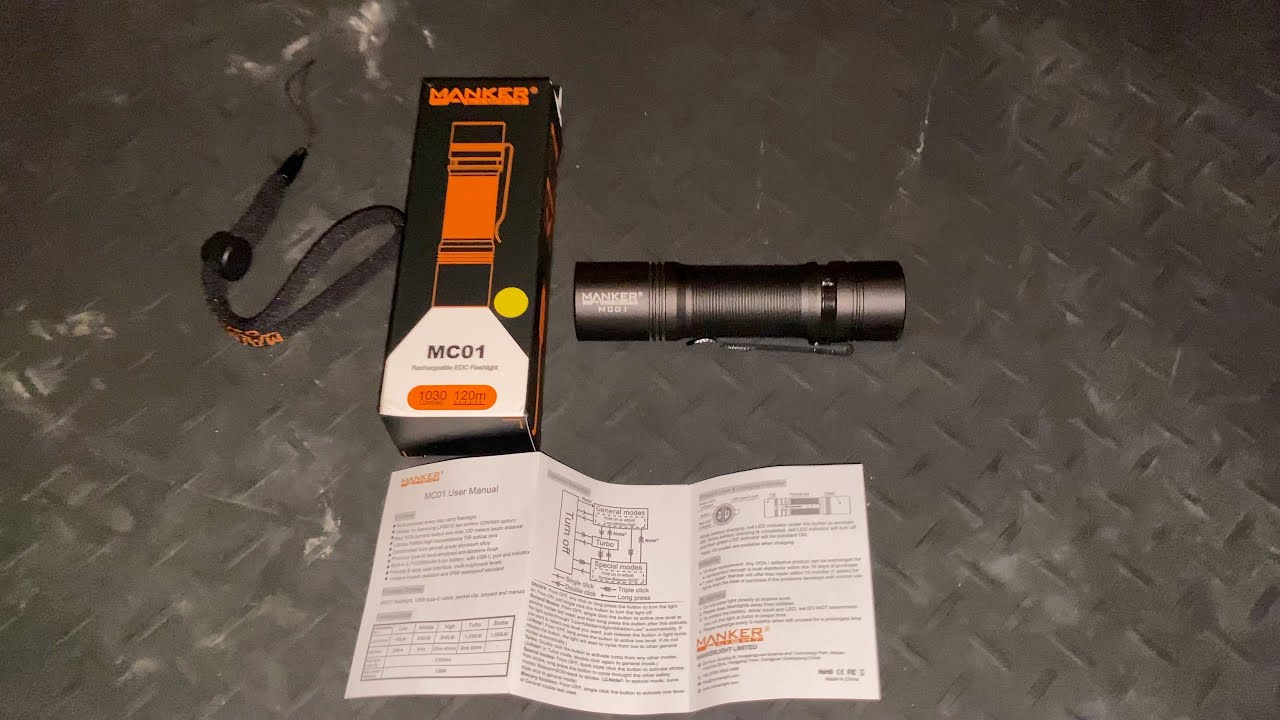 Manker MC01 - Awesome little EDC light. Really like this one! - YouTube