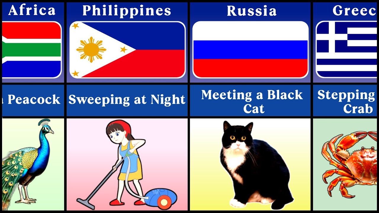 Strange Superstitions in Different Countries - YouTube