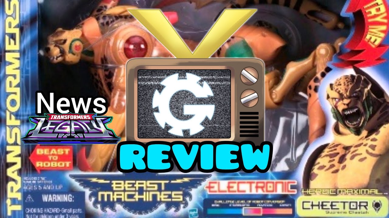 Transformers Beast Machine Cheetor Toy Review / Transformers Legacy ...