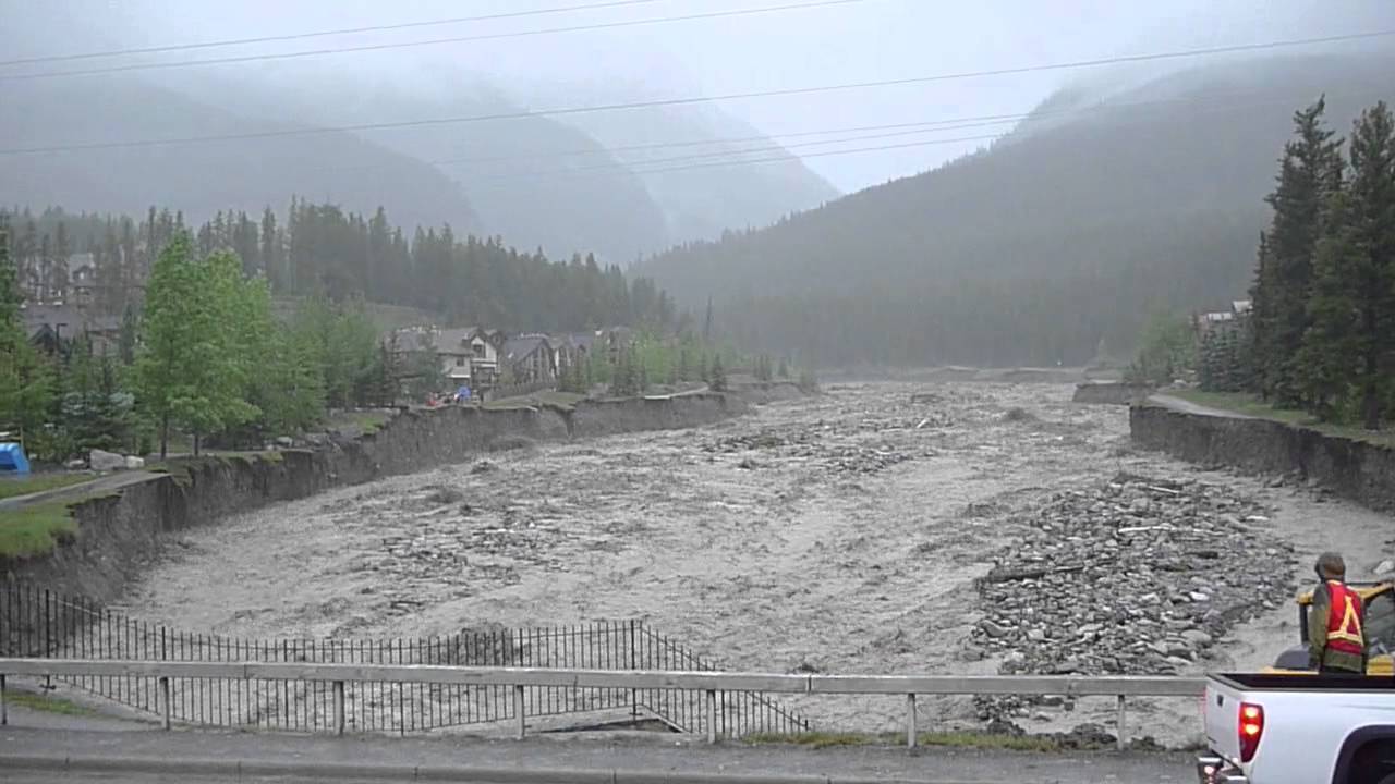 Canmore Flood 2 - YouTube