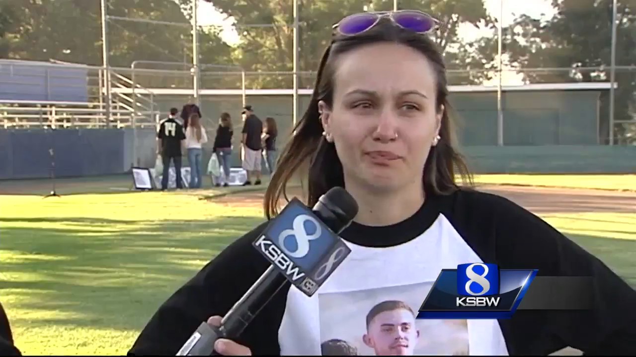 Vigil held in Gilroy for former Gavilan College Baseball player - YouTube