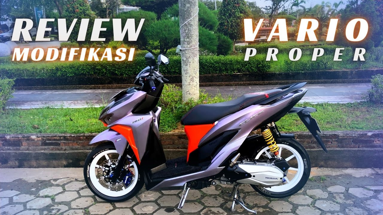 Vario 150 New Modifikasi Proper Dari Kalbar | Vario Modifikasi Simpel # ...