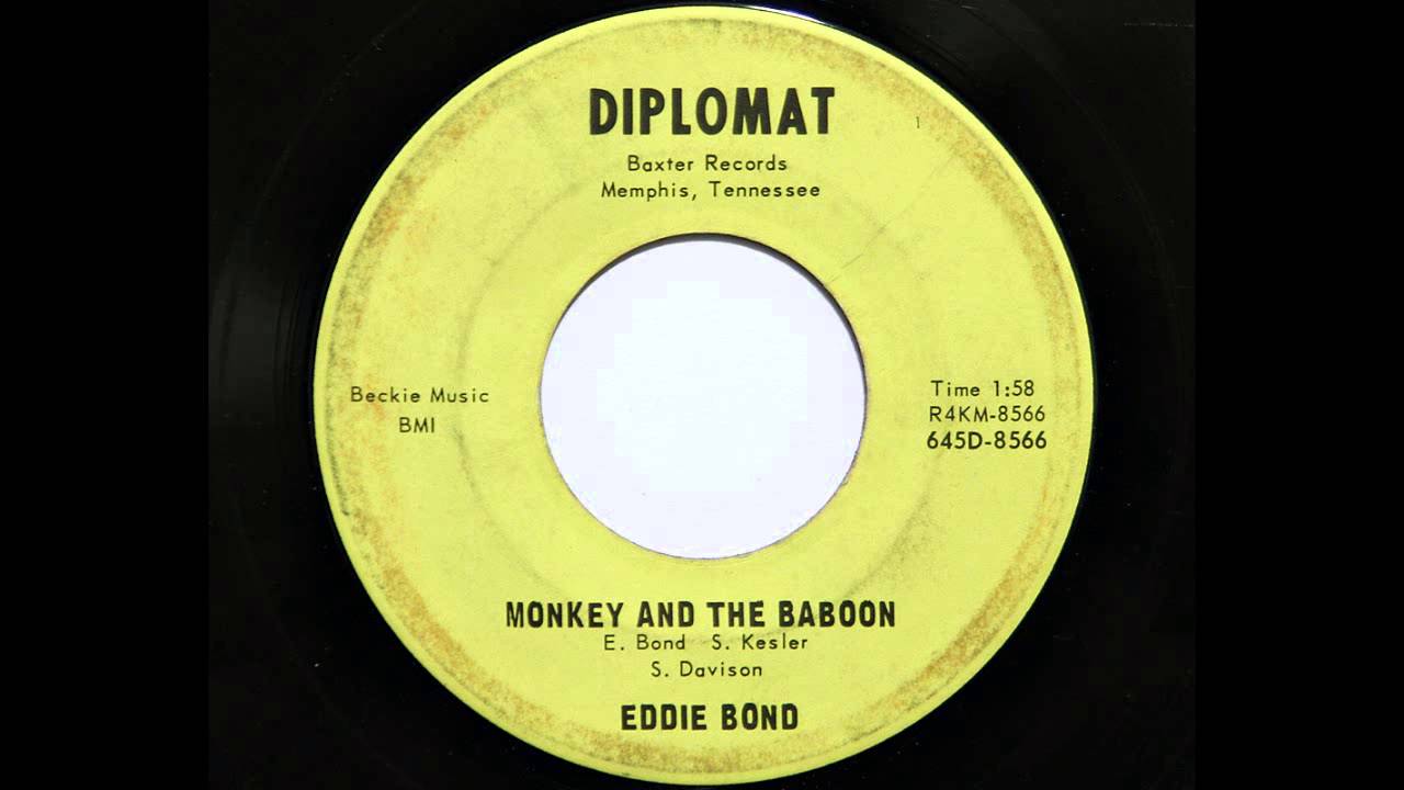 Eddie Bond - Monkey And The Baboon (Diplomat 8566) [1964 country bopper ...