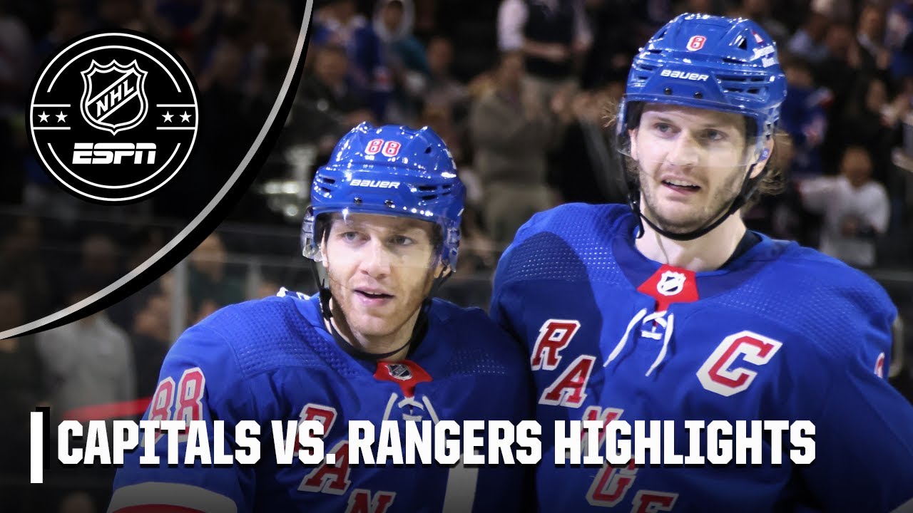 Washington Capitals vs. New York Rangers | Full Game Highlights - YouTube