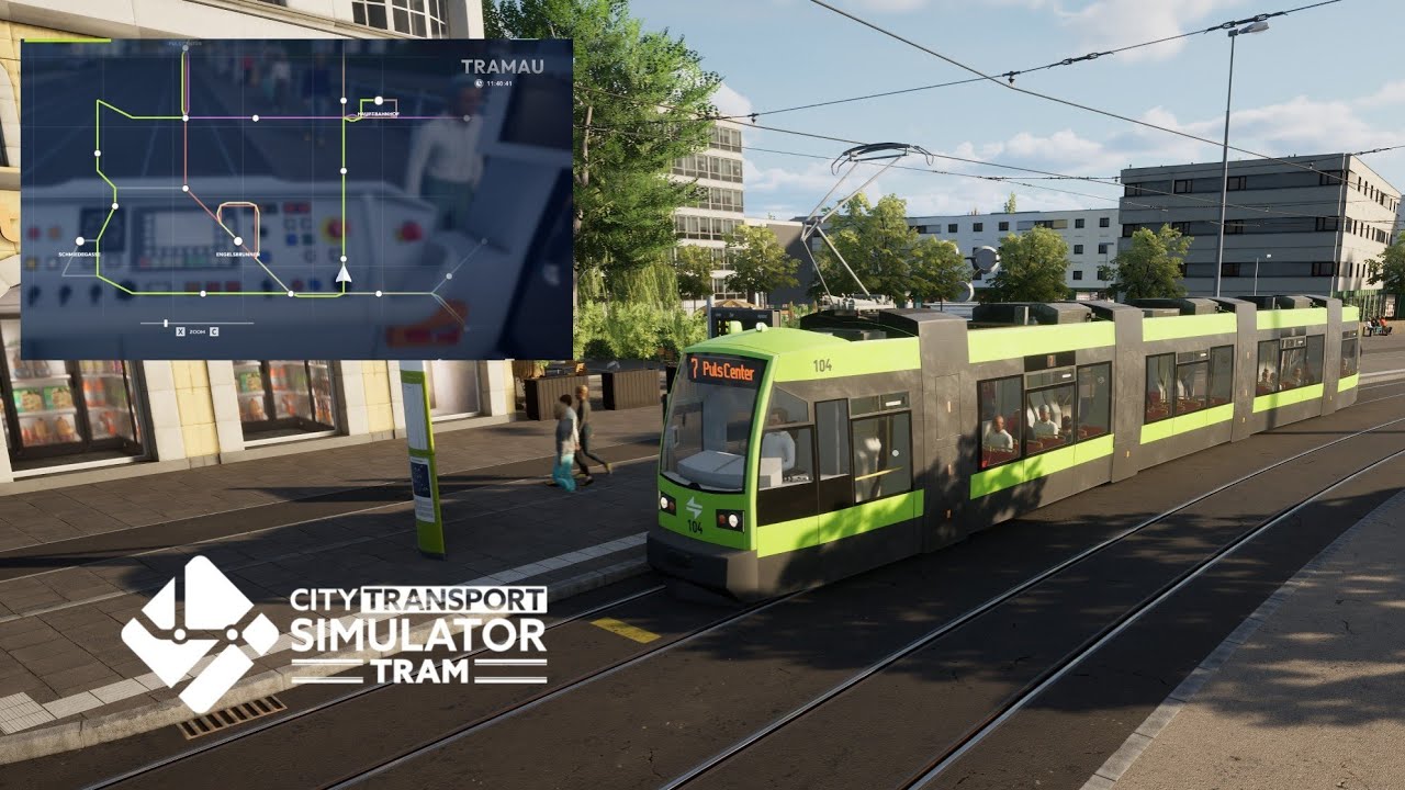 MAP EXPANSION in City Transport Simulator: Tram! - YouTube