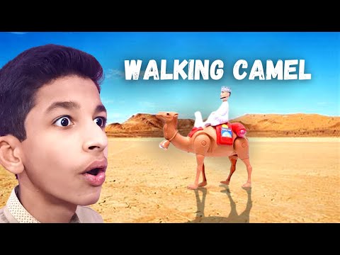 WALKING CAMEL TOY UNBOXING AND TESTING | SHAN TOYS TV | SHAN EDITING WALA