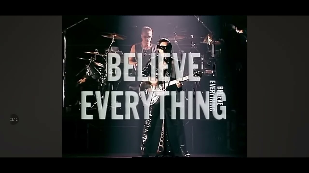 U2 The Fly "It' s not secret that a lier whon't beLIEve in anyonelse ...
