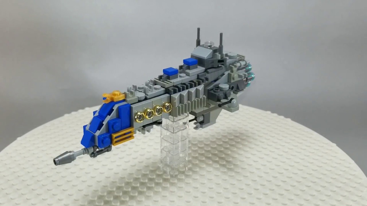 Mars Class Battlecruiser. Custom LEGO creation. MOC. Warhammer 40k ...