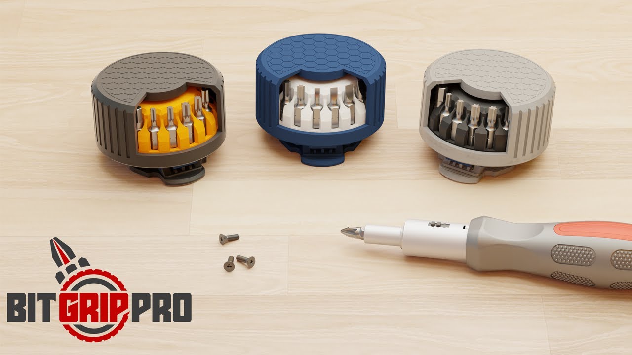 BitGrip Pro - The Ultimate Bit Storage Solution - YouTube