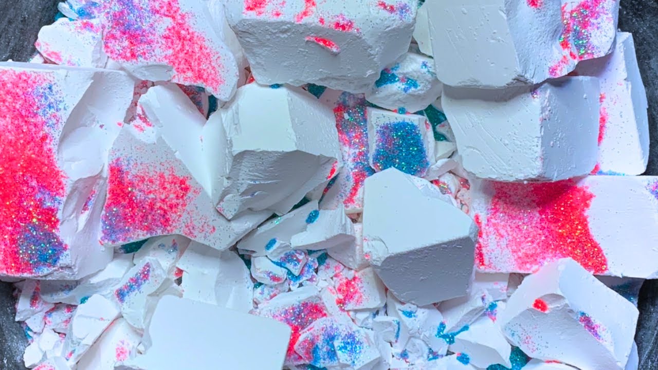 ASMR Fresh Soft Amazing Gym Chalk Edits || Oddly Satisfying Sleep Aid ...