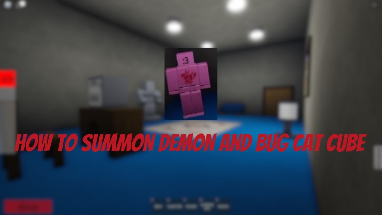 How to summon DEMON and bug CAT CUBE in "stupid idiot cafe"! - YouTube
