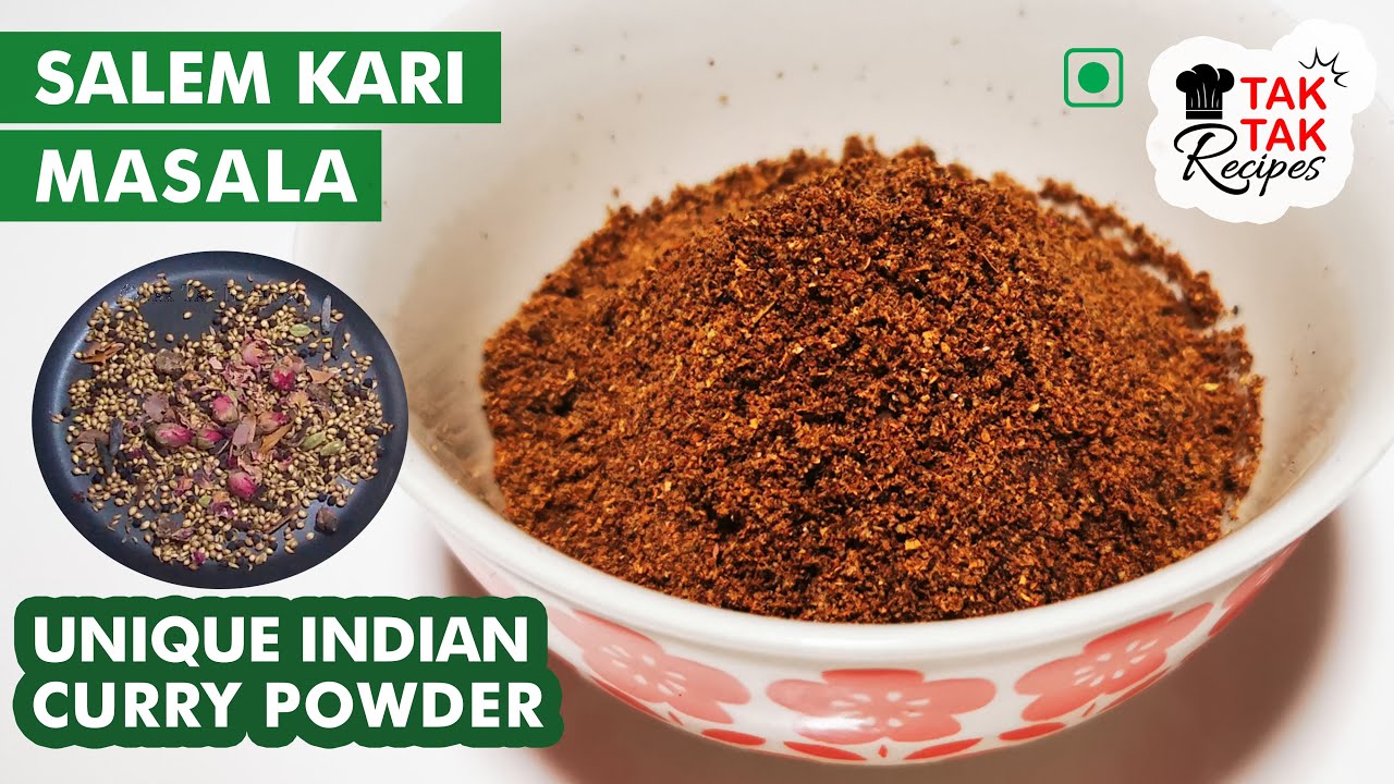 [171] Salem Kari Masala | சேலம் கறி மசாலா | Unique Indian Curry Powder ...