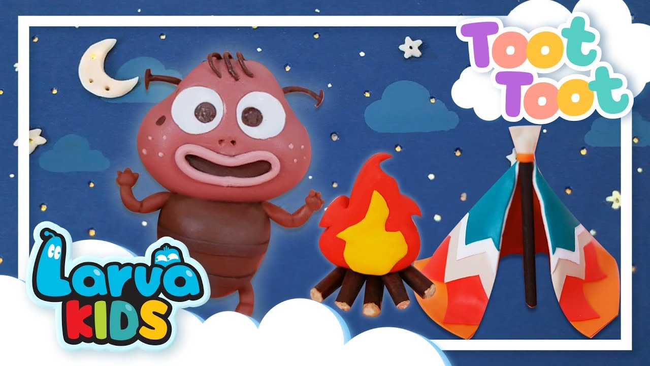 Clay | Camping | Making | The months of a year | Larva kids | TootToot ...