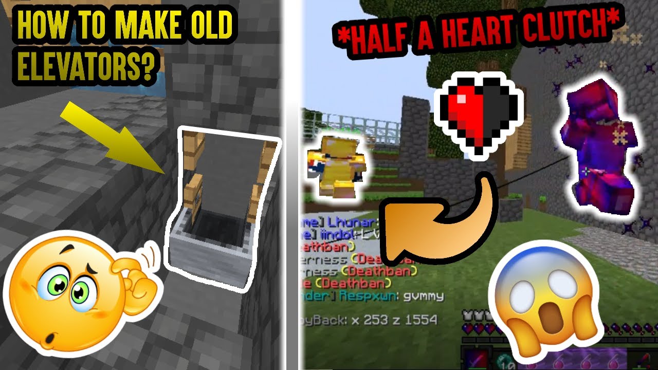 [ViperMC] *Mr3ms GODLY MOMENT* + Elevator Tutorial | Minecraft HCF ...