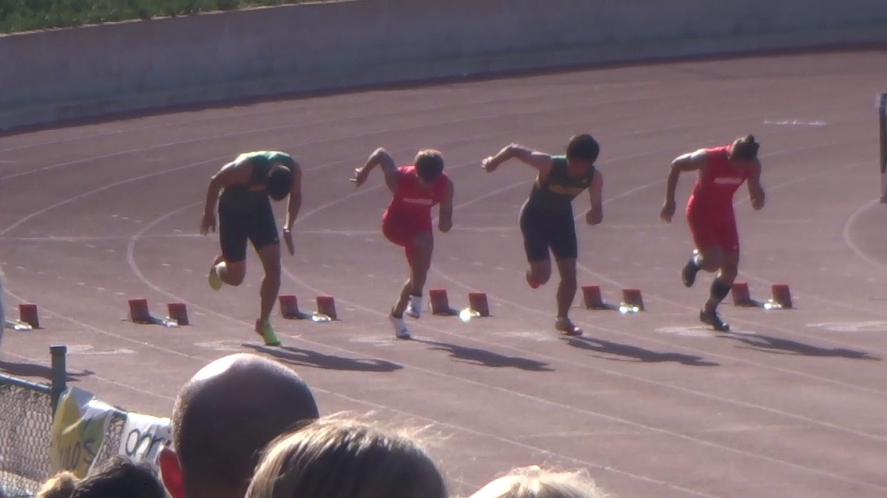 Track & Field. 10.78 Anthony Zuanich age 17 - YouTube