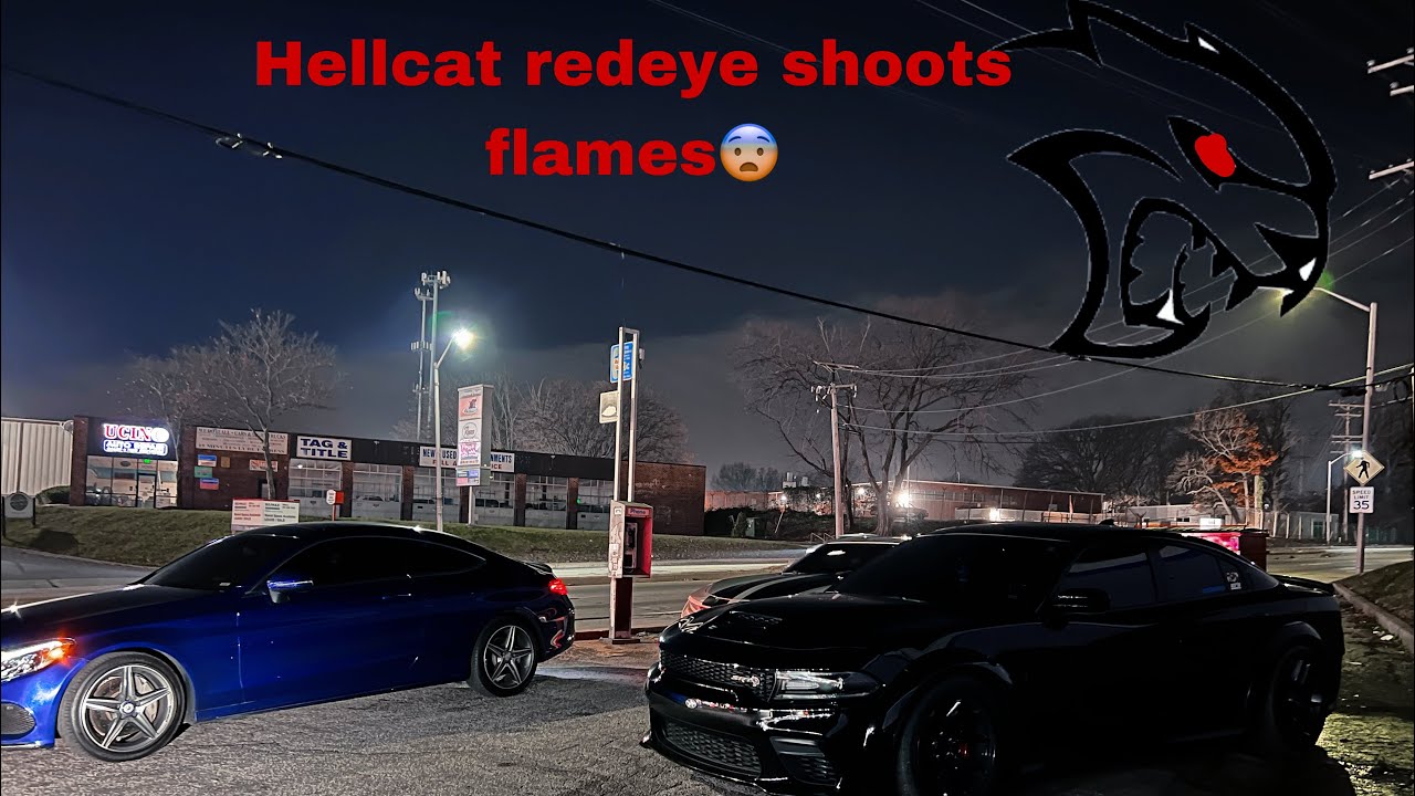 HELLCAT REDEYE HAS A FLAME TUNE WTF…. (Takeover of the year) ||vlogmas ...