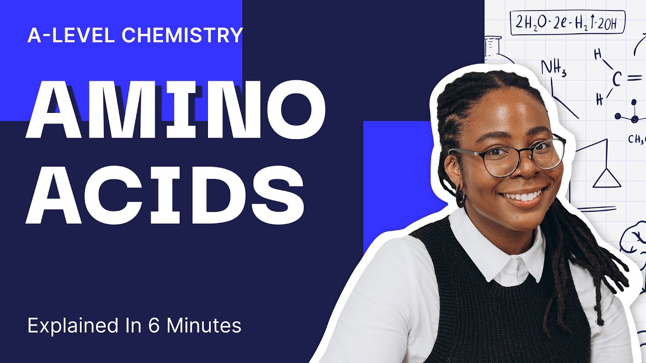 Amino Acids Explained in 6 Minutes | A Level Chemistry - YouTube