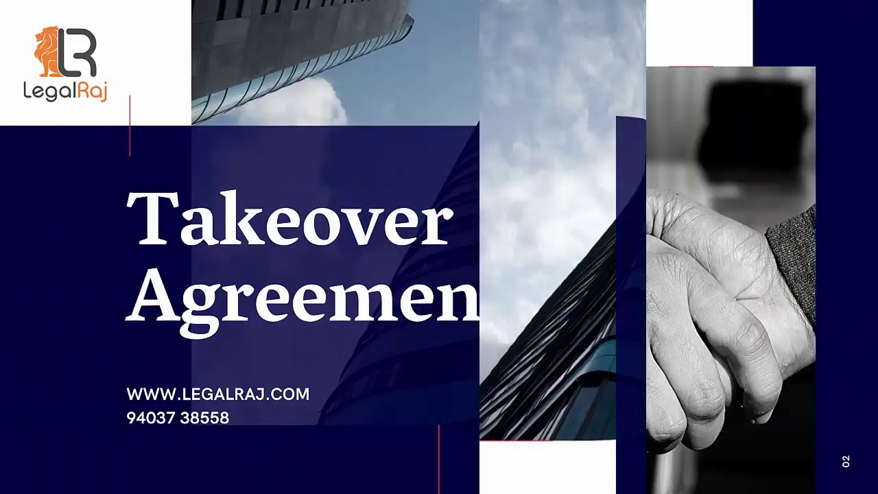 What Is Take Over Agreement | LegalRaj.com - YouTube
