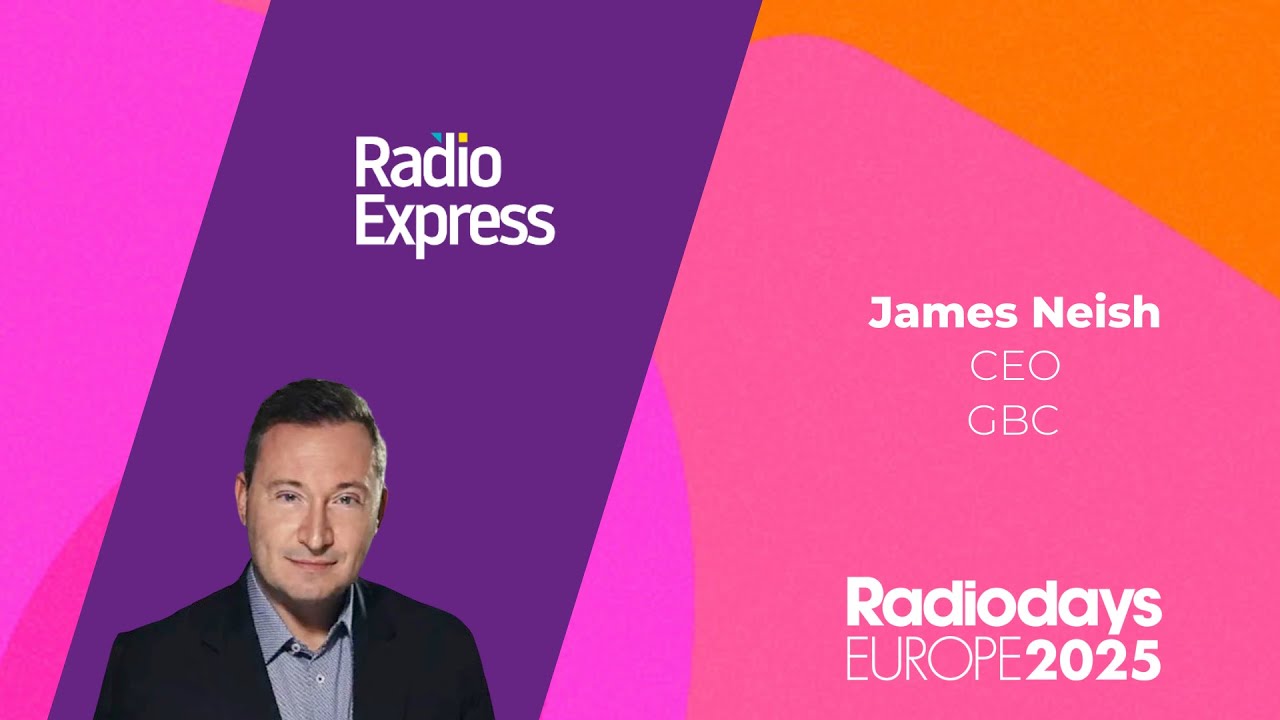 RadioDays Europe 2025 Live Studio: James Neish - YouTube