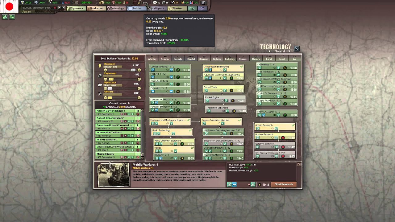 Tok plays HoI3 - Japan ep. 6 - Production Woes - YouTube