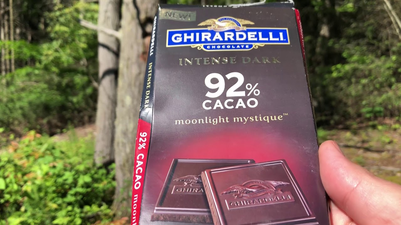 92% Dark Chocolate- Yuck - Ghirardelli Intense Dark - YouTube