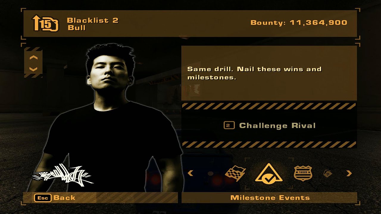 NFS MOST WANTED 2005 REMAKE MOD [ BLACKLİST 2 Toru "Bull" Sato ] - YouTube
