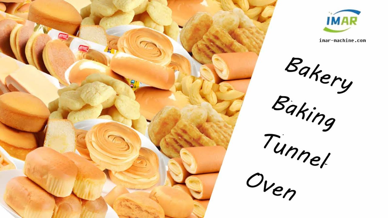 【IMAR Machine】Industrial Baking Tunnel For Bread & Biscuit #bakingoven - YouTube