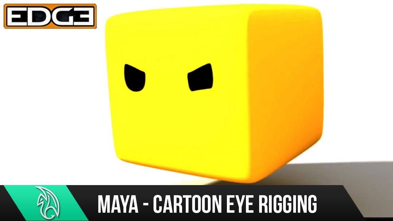 Maya Rigging Tutorial - Cartoon Eye Rig - Part 1 HD - YouTube