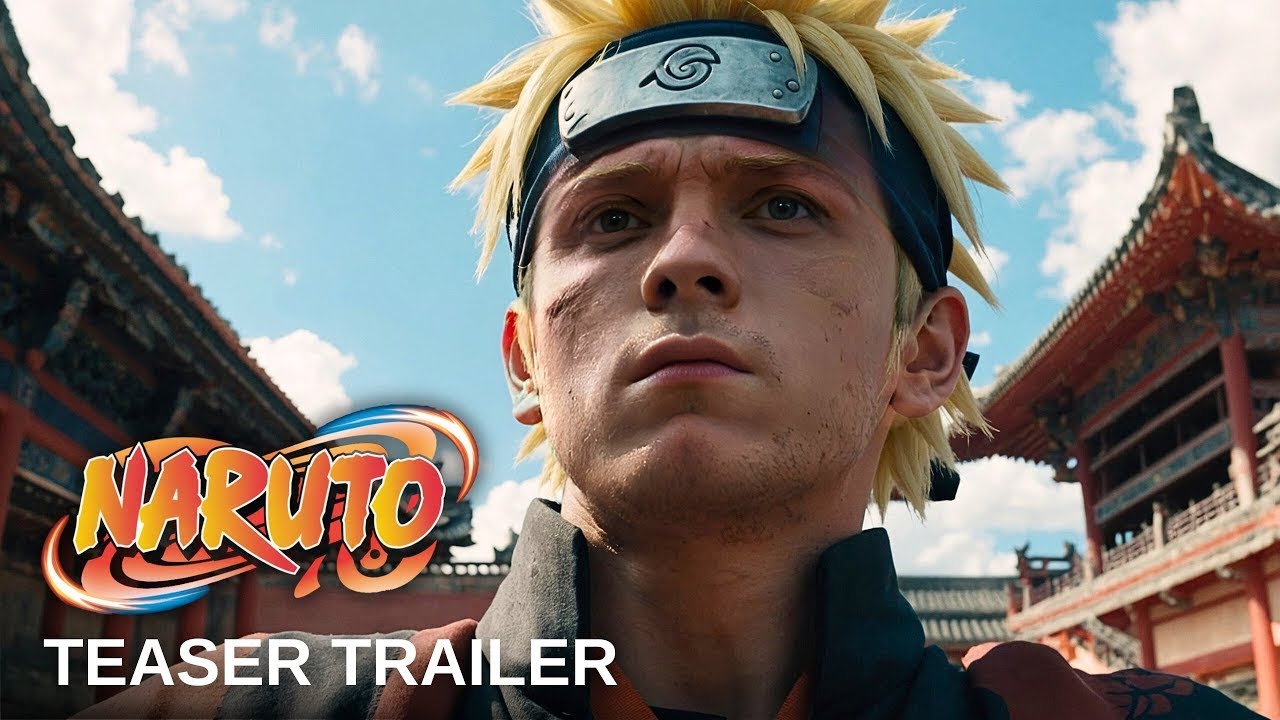 NARUTO OFFICIAL TRAILER__ TOM HOLLAND__ - YouTube