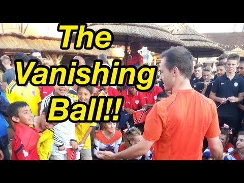 The VANISHING Football! BAFFLED kid! | Ash Randall - YouTube