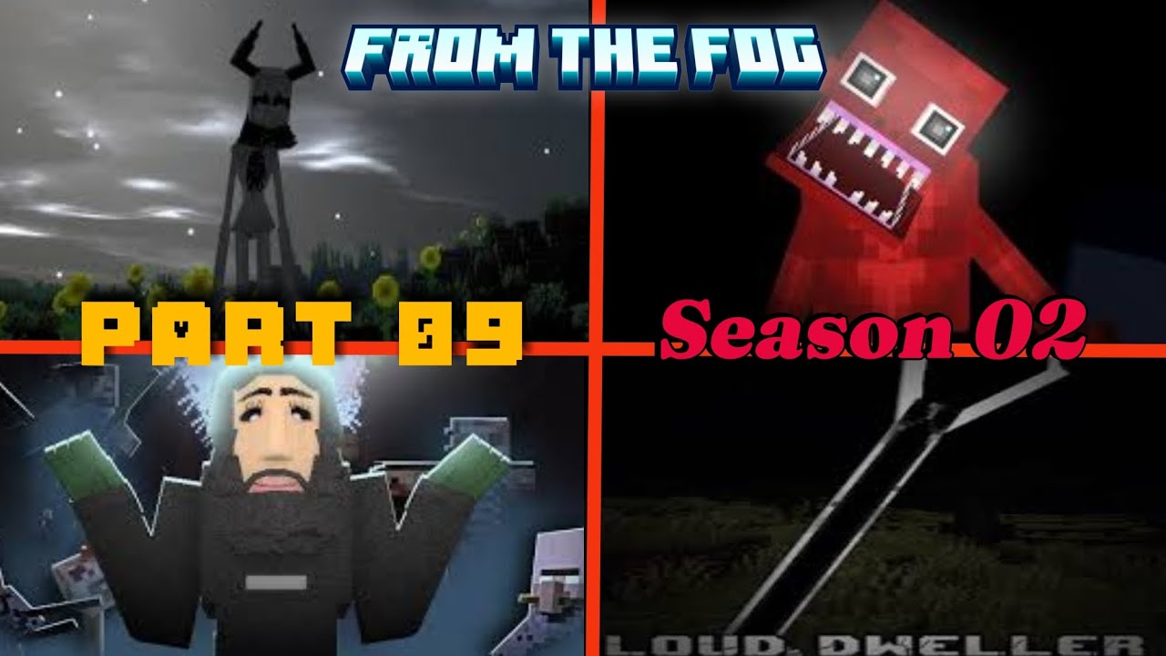//from_the_fog//part 09//horror mcpe//New dwellers//loud dweller ...