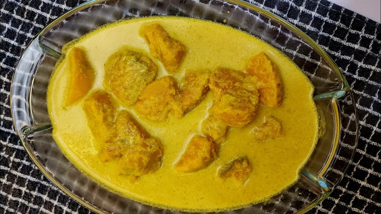 Lemak Labu Kuning Pekat & Sedap | Pumpkin cook with coconut milk ...
