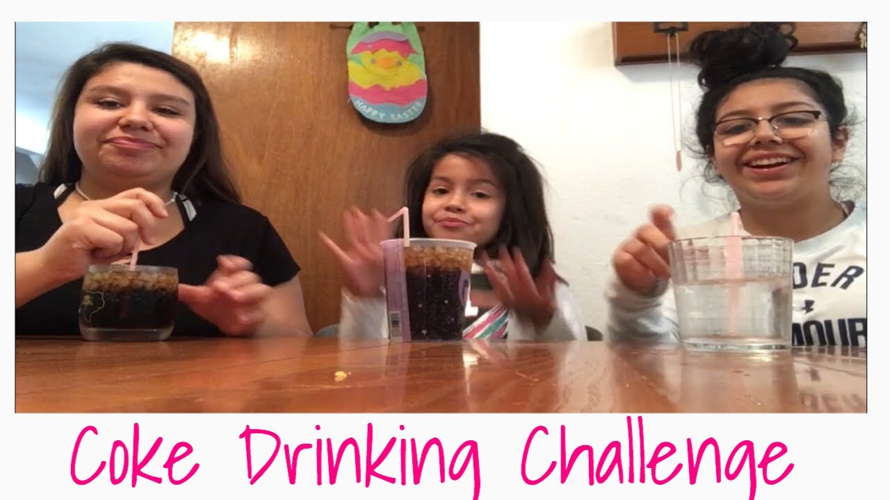 Coke Drinking Challenge😂 - YouTube