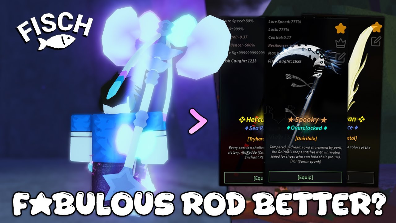 FABULOUS ROD Better Than OTHER ADMIN RODS in Fisch? - YouTube
