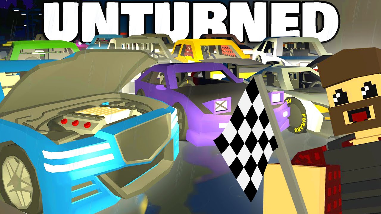 HUGE STREET RACER GANG! (Unturned Life RP #32) - YouTube