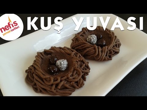 Kuş Yuvası Kurabiye Nasıl Yapılır? - Kurabiye Tarifleri