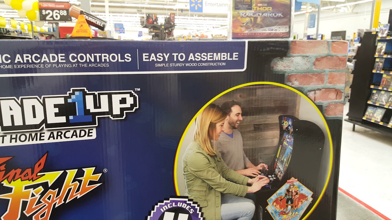 Final fight arcade 1up at wallmart - YouTube