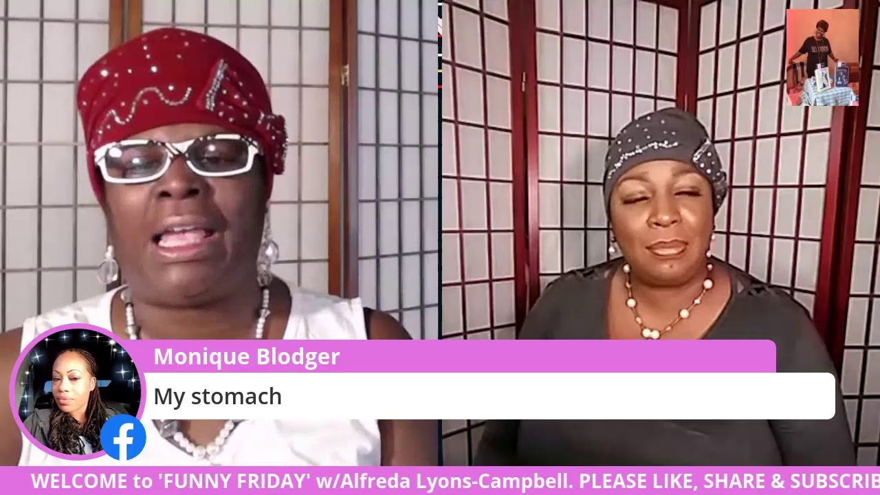 #ALLIKNOW TV - 'FUNNY FRIDAY' w/Alfreda Lyons-Campbell & Erika Lyons ...