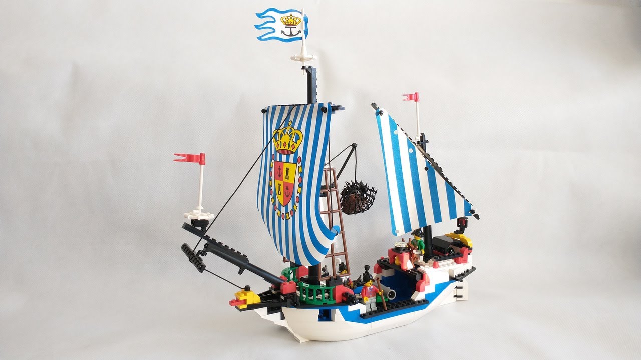 Recenzja - LEGO Pirates 6280 Armada Flagship - YouTube