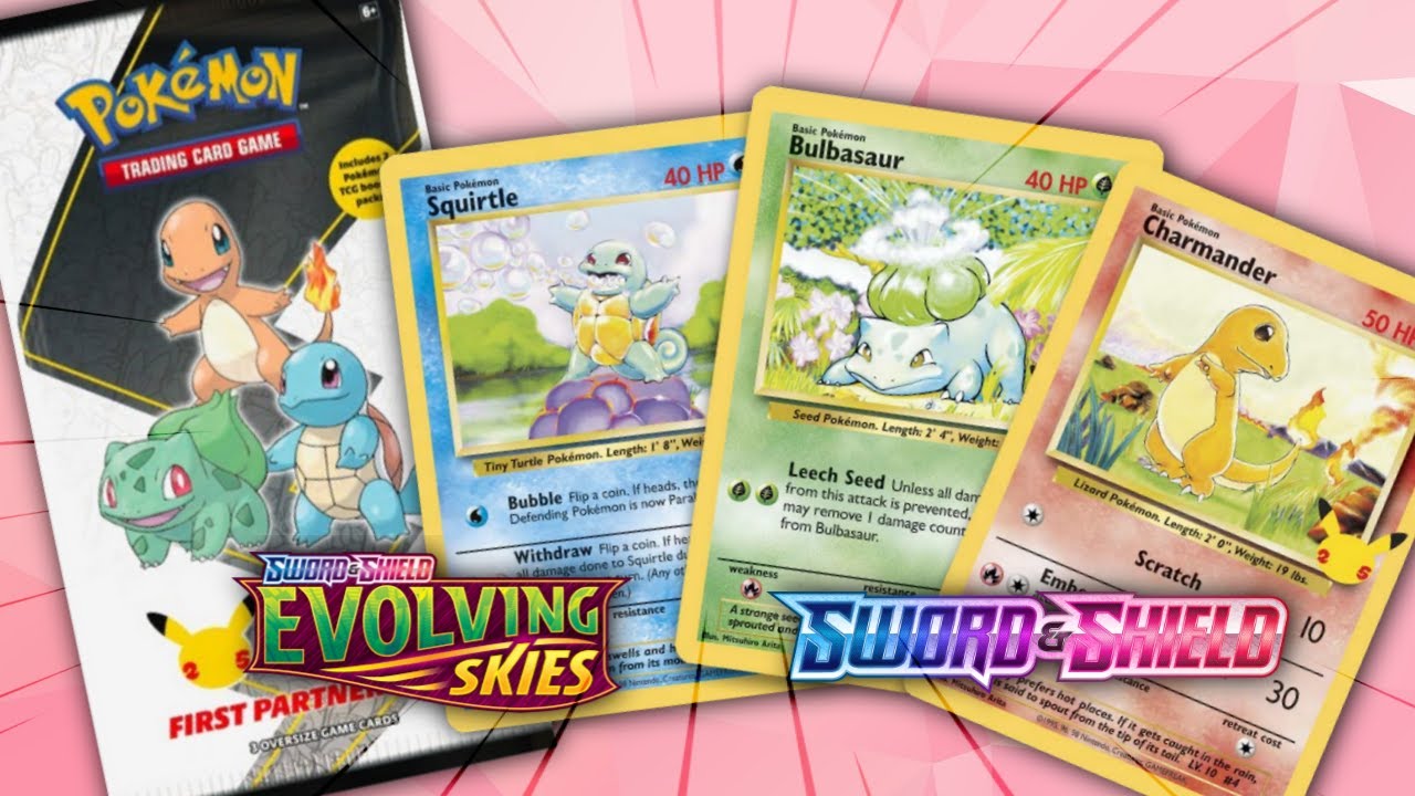 Opening a Pokémon First Partner Pack (Kanto) - YouTube