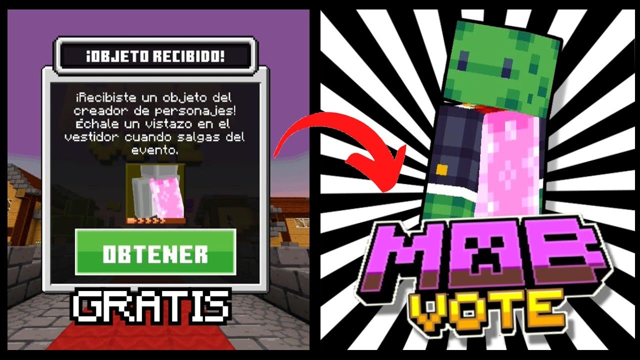 ¡Apúrate! - Conoce los ITEMS GRATUITOS del servidor de la Mob Vote ...